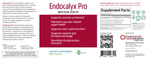 Endocalyx Pro – 3-Bottle Bundle – Microvascular