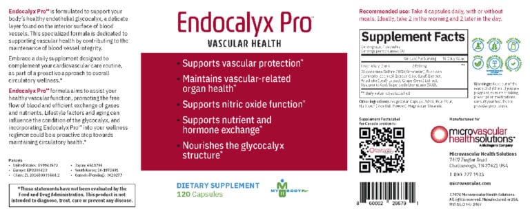 Endocalyx Pro – 1 Bottle – Microvascular